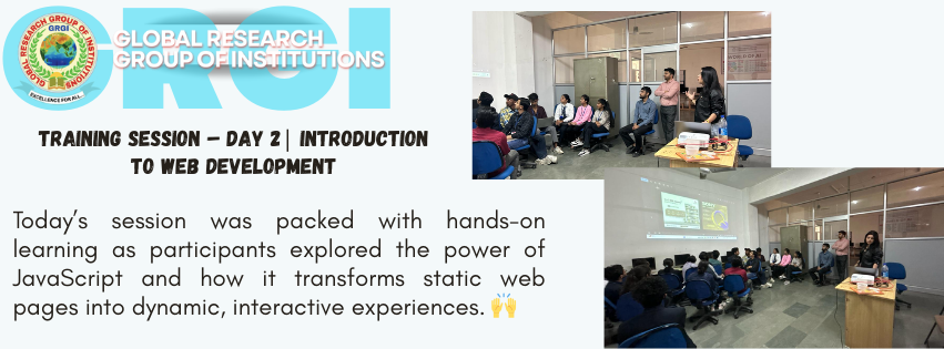 Training Session – Day 2 | Introduction to Web Development